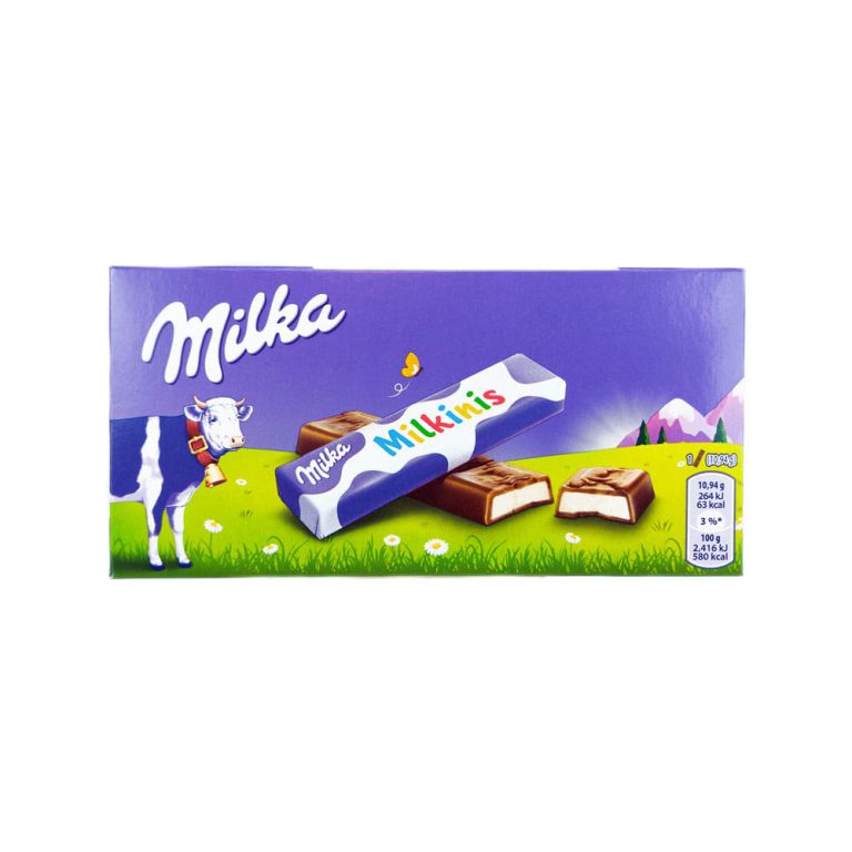 شکلات تخته ای شیری میلکینیز میلکا Milka 100 گرمی پاپیون مارکت